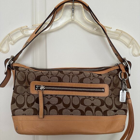 Coach | Bags | Coach Signature Bag Style 9363 Tan Brown | Poshmark
